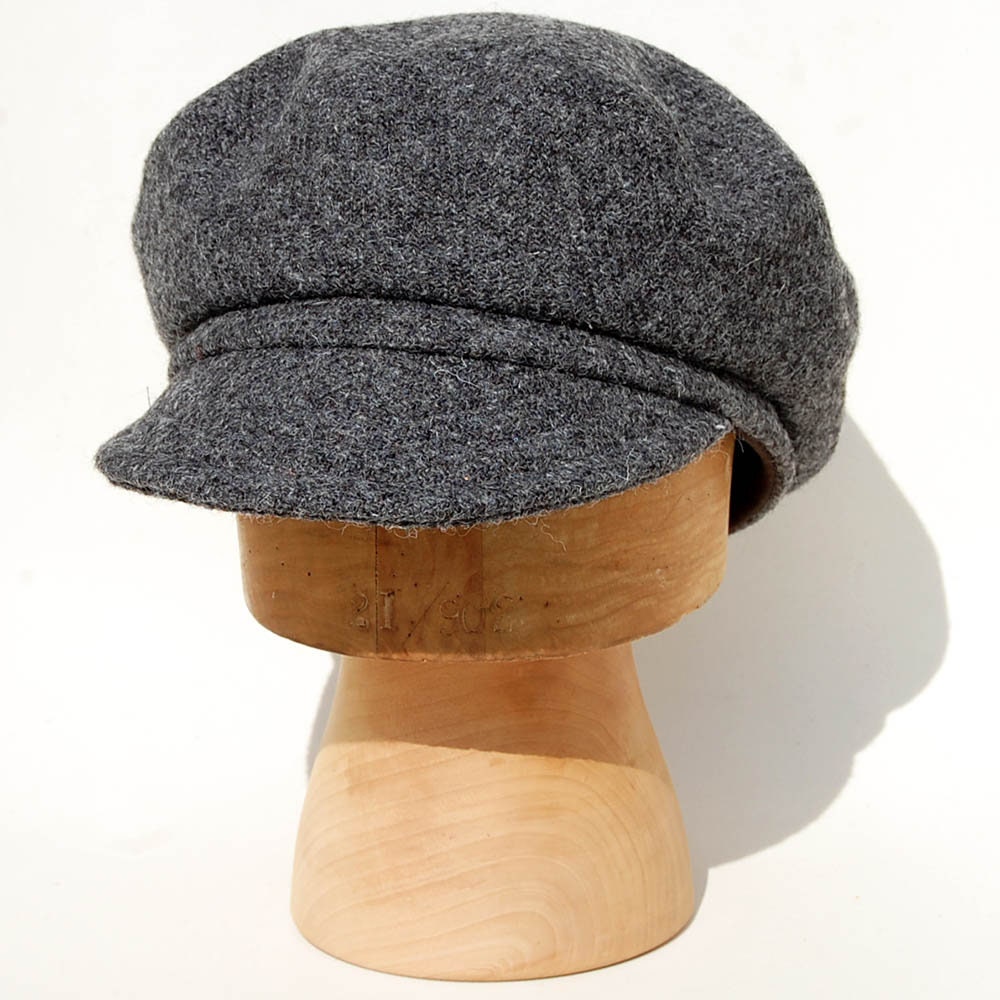 Handmade Harris Tweed Wool Cap Peaky Blinders Fall Cap French | Etsy