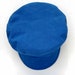 Handmade French Work Cap in Vintage Indigo Cotton Workwear Fabric, by ...