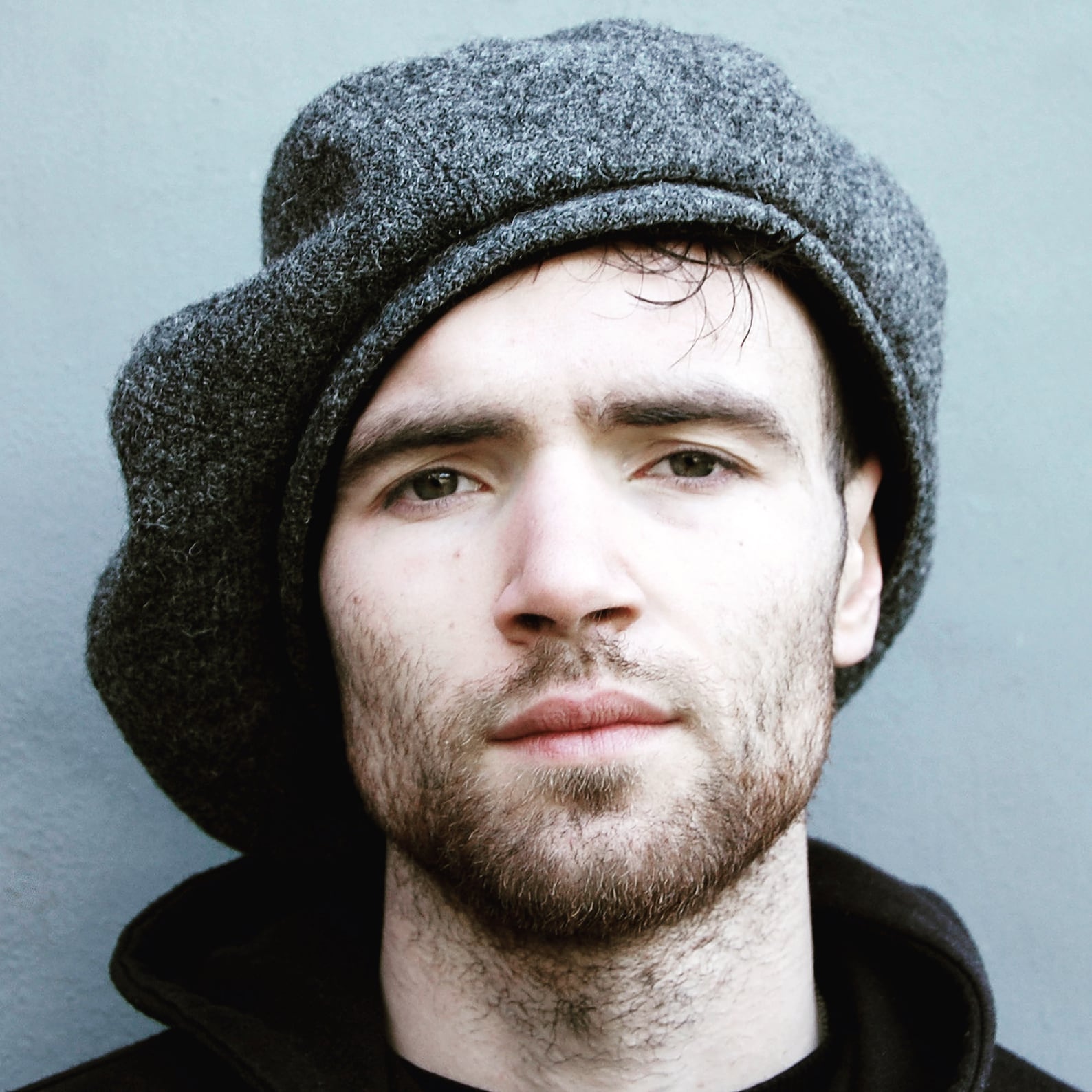 Handmade Grey Scottish Tam With Extra Volume, Harris Tweed Beret by ...
