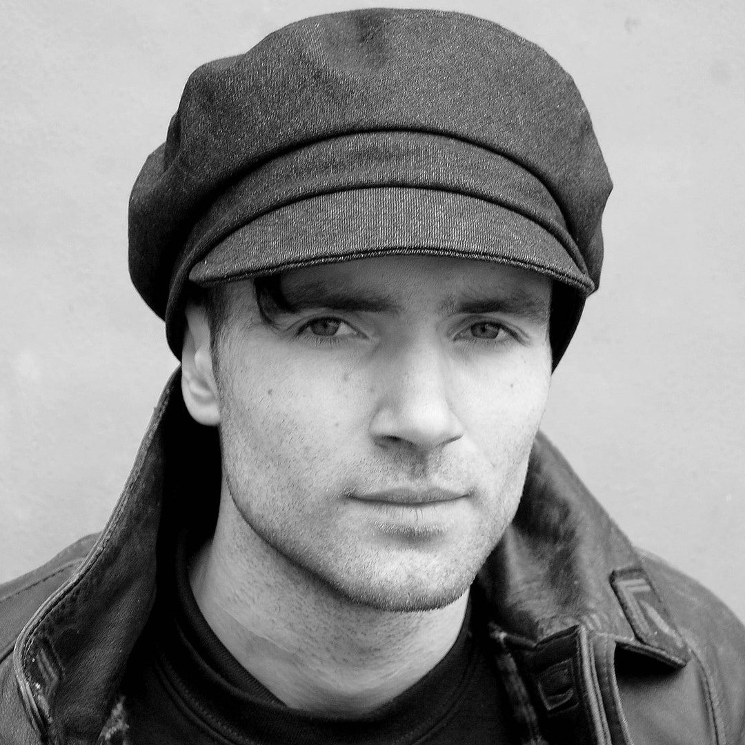 Handmade French Workwear Cap in Indigo Linen and Cotton, by Zuthats - Etsy