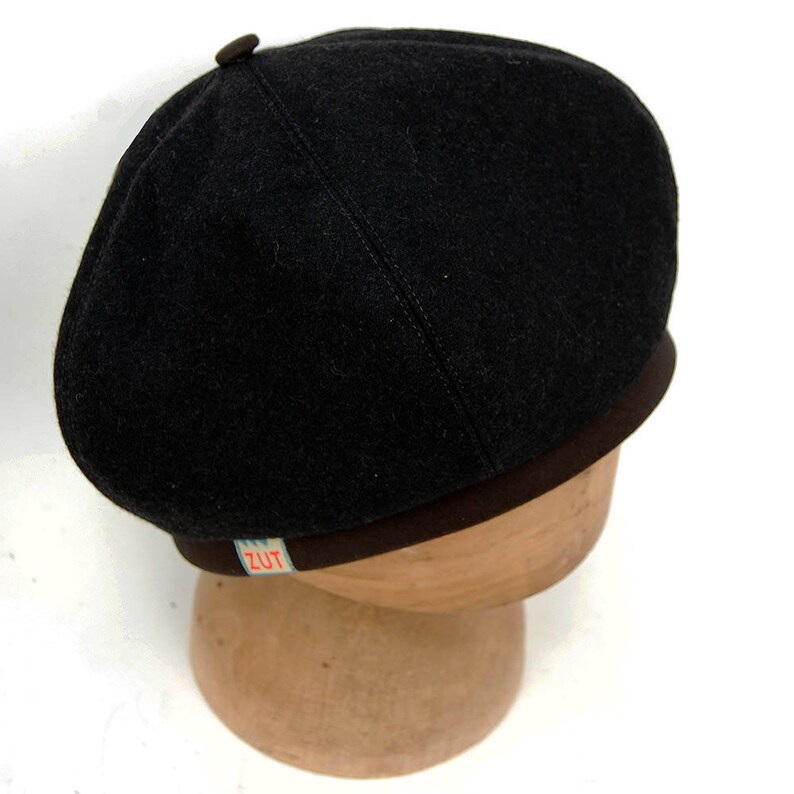Wool French beret ZUT cap Womens designer cap French hat | Etsy