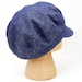 Handmade French Workwear Cap in Indigo Linen and Wool, by Zuthats - Etsy