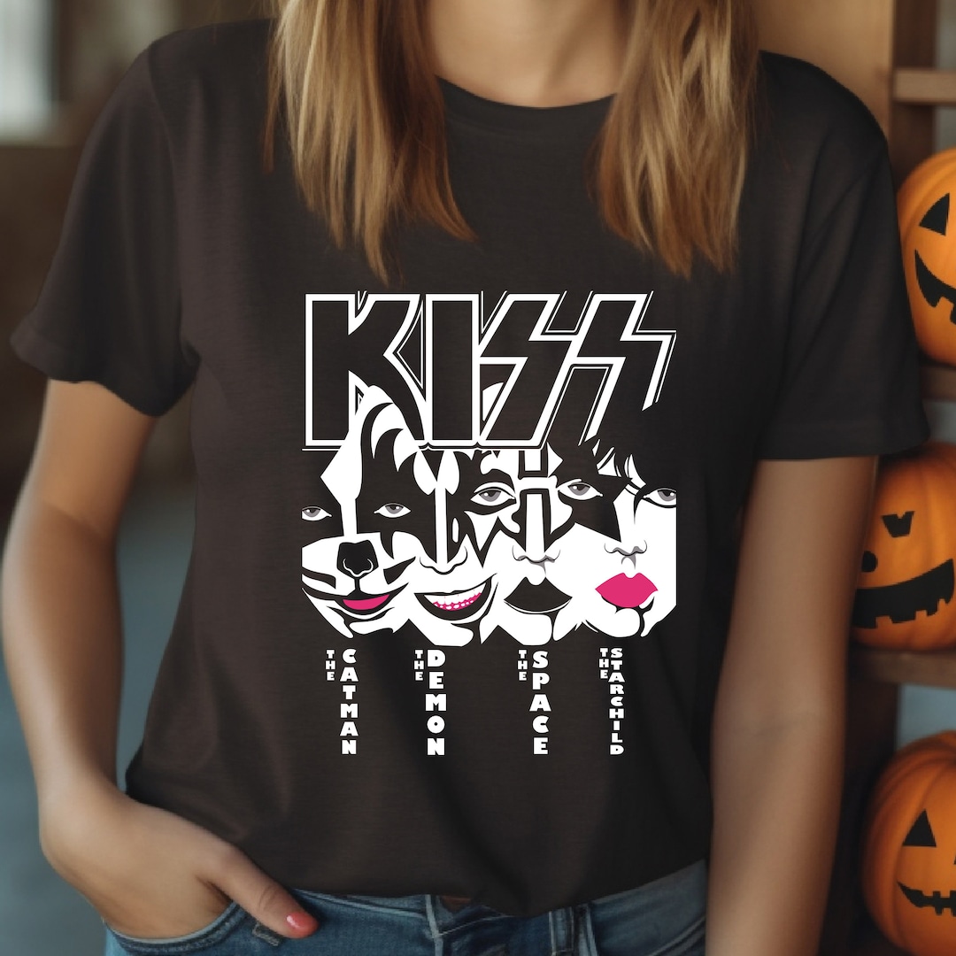 KISS Rock Bands Designs Png |classic Rock Band Design | Rock Digital ...
