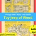 Make Your Own Wooden Toy Jeep | Vintage How-to Article From 1940's ...