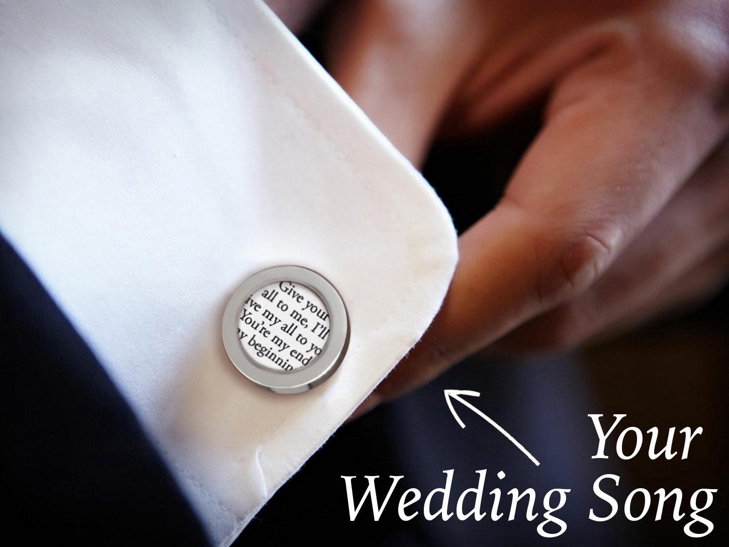 Personalized Wedding Cufflinks / Groom Cufflinks / Custom | Etsy