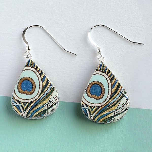 Paper Earrings - Etsy