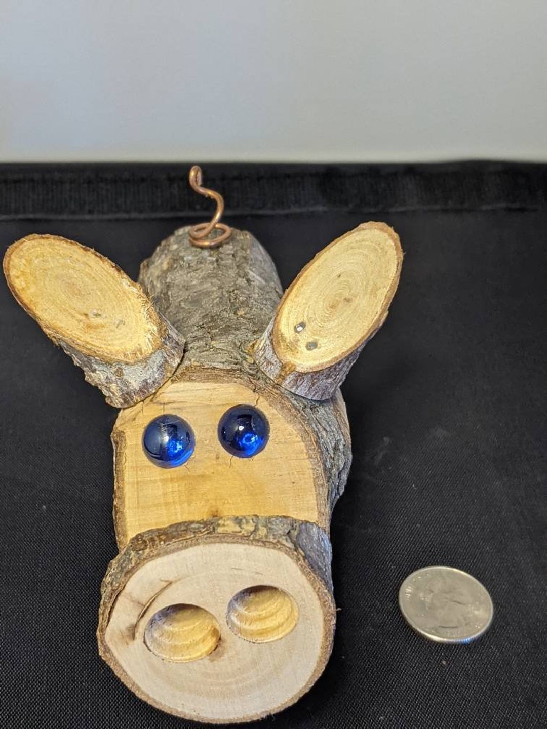 Wooden Folk Art Pig #1 | Handmade | FREE SHIPPING | - Etsy