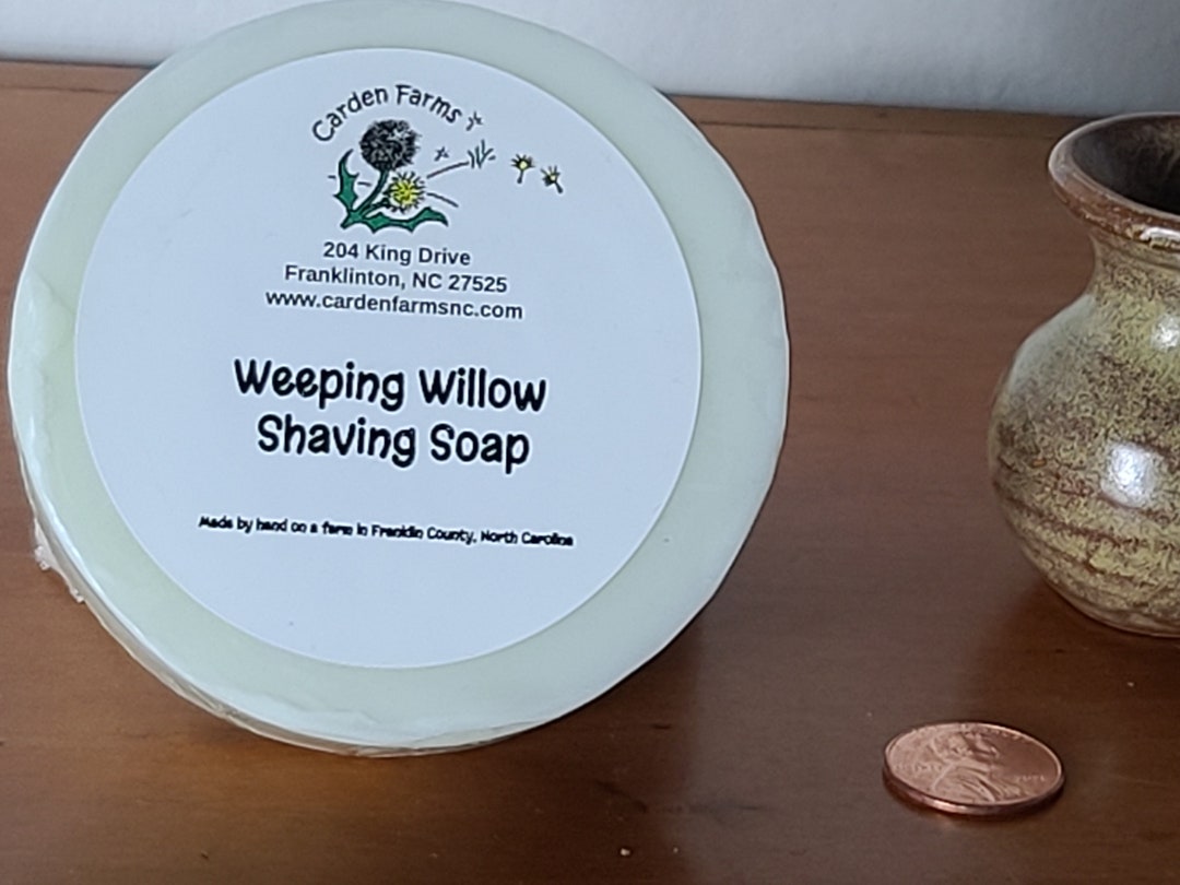 Weeping Willow Shaving Soap | Handmade Soap | Vegan Soap | Mild Soap ...