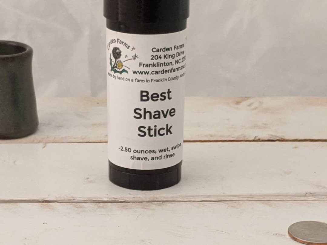 Vegan Shave Stick | Clear & Clean, Travel Size - Etsy