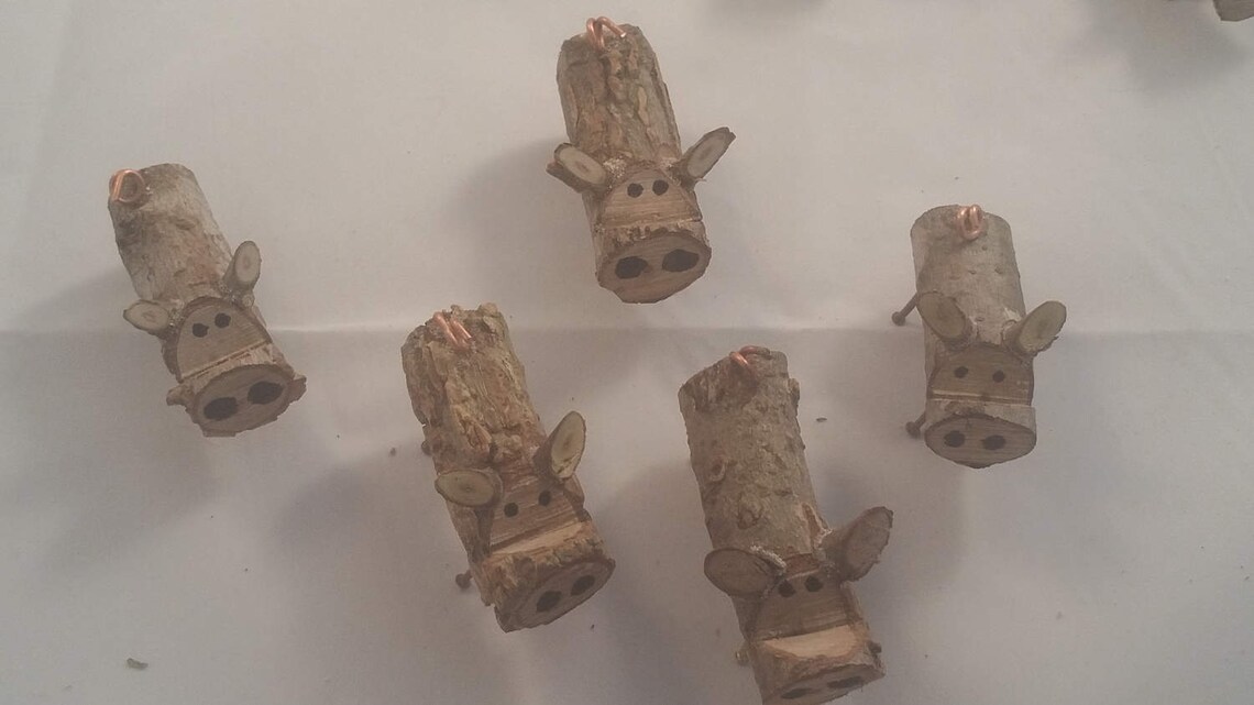 Twig Pigs | Pack of Five | Handmade | Free Shipping | - Etsy