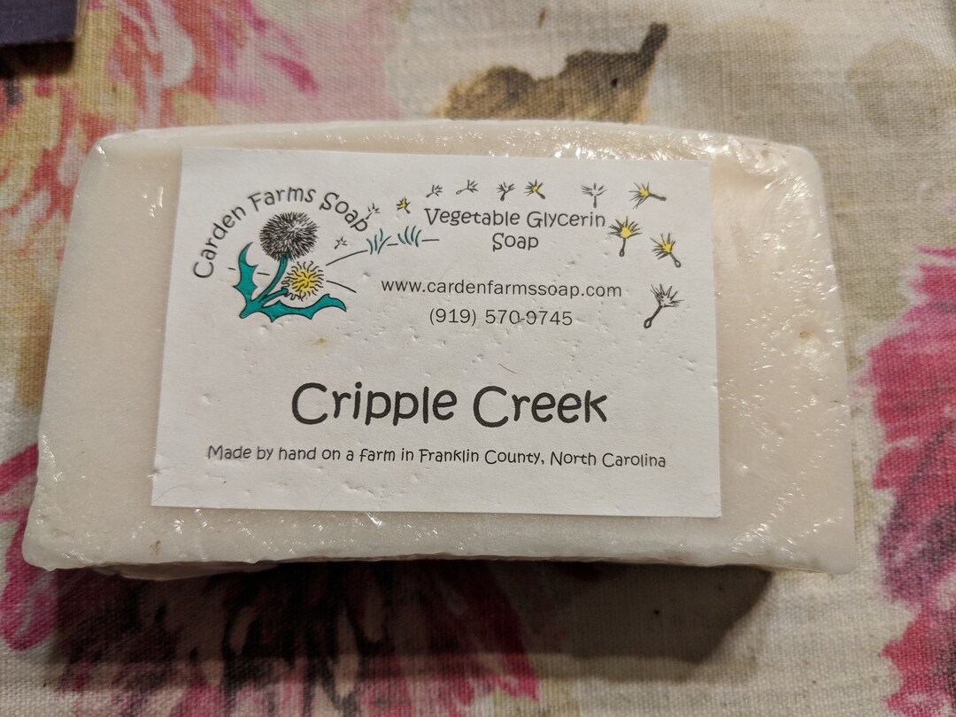 Cripple Creek | Handmade Soap | Vegan Soap | Mild Soap | Vegetable Oil ...