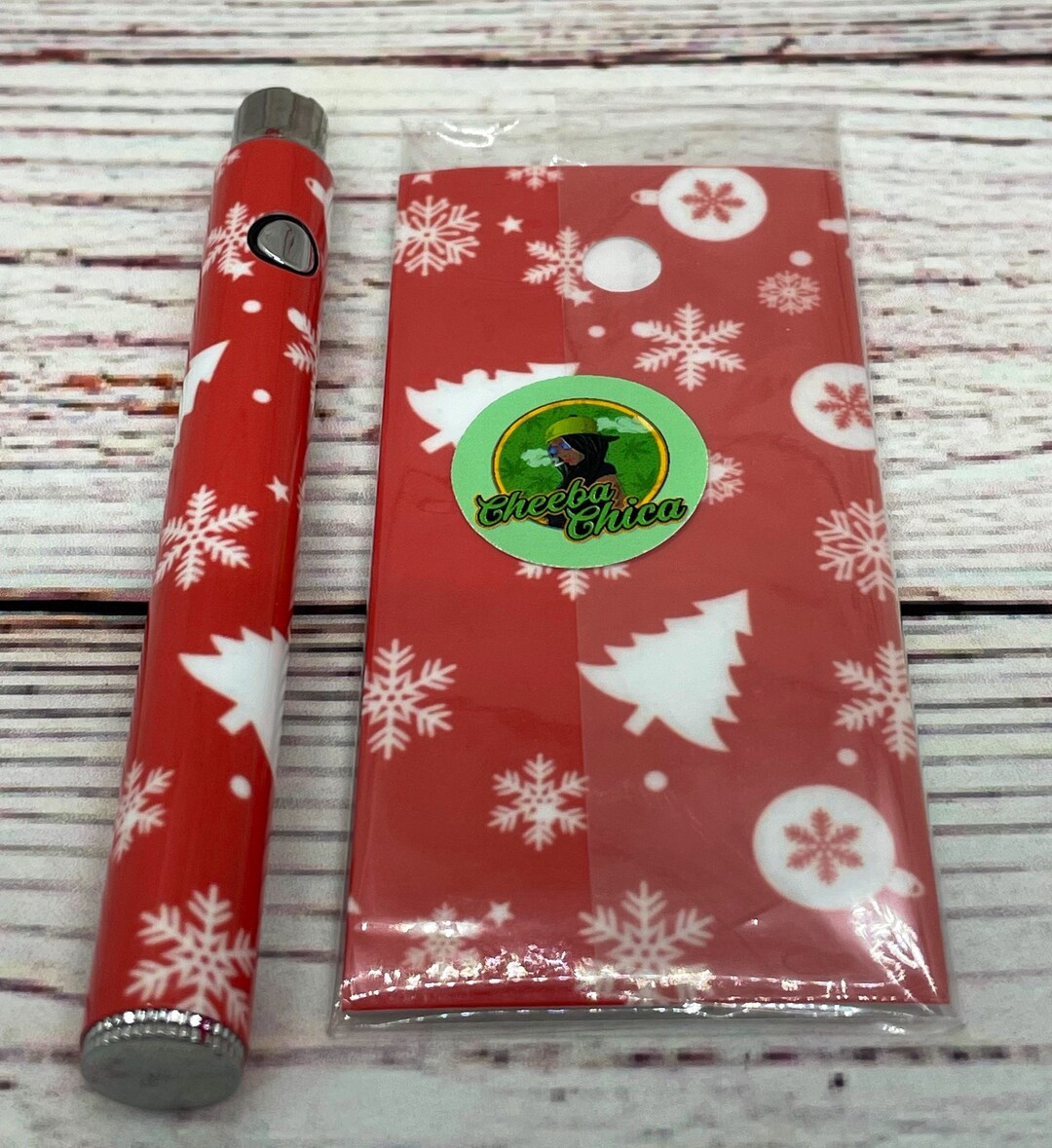 Ugly Christmas Sweater Vape COVER for Ooze 1.0 Pen Battery SKIN 510 ...