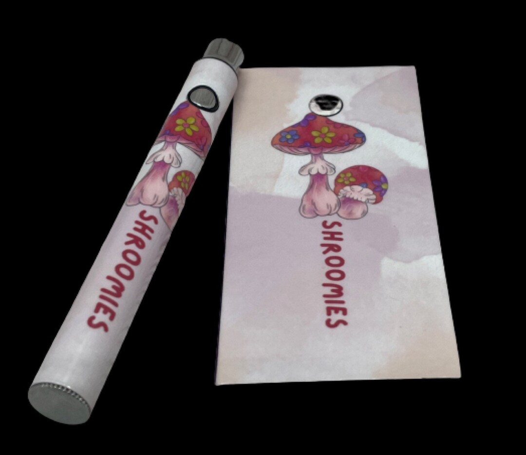 Shroom Mushrooms COVER for Your Ooze 1.0 Pen Skin Psychedelic Design - Etsy