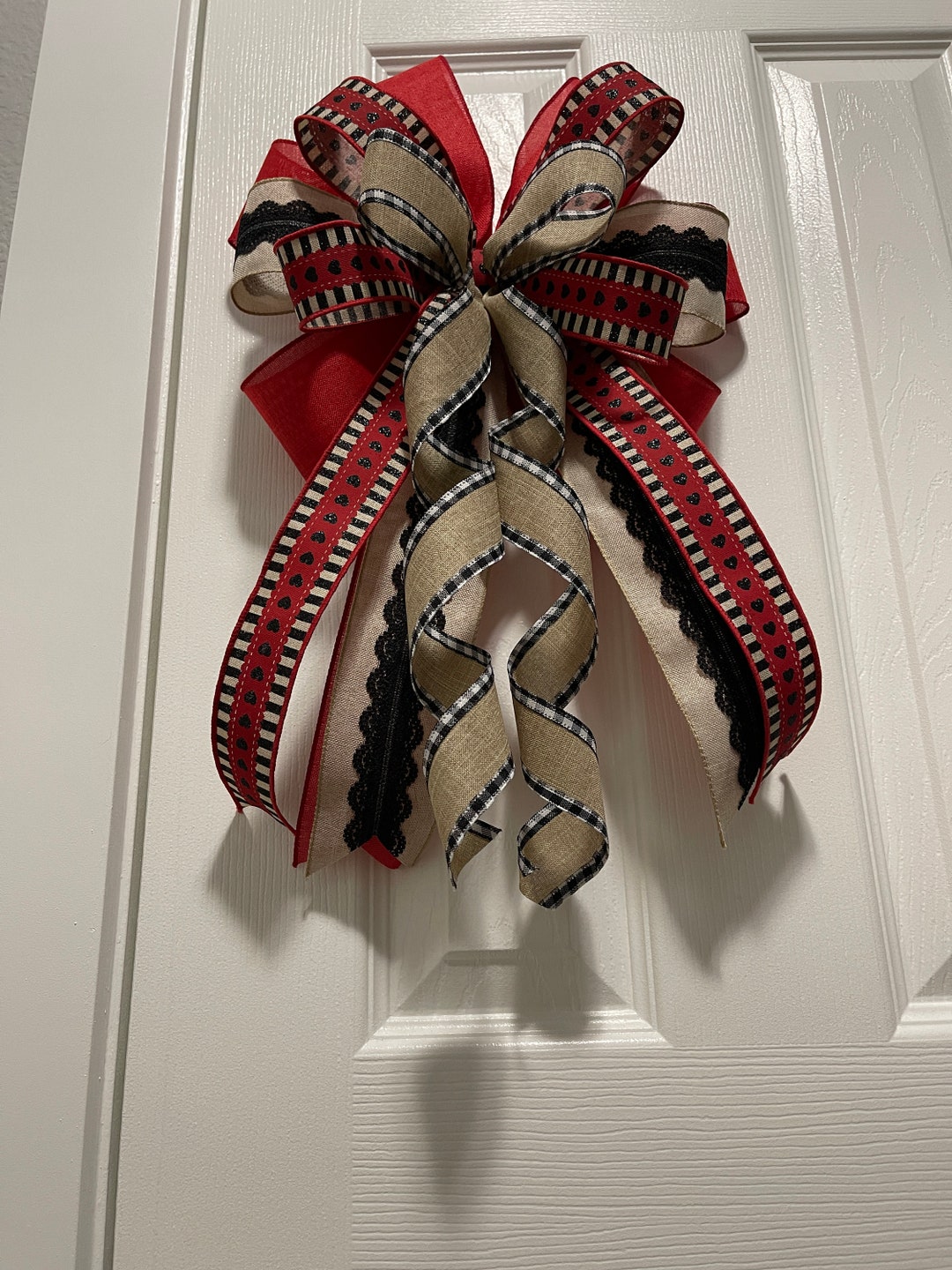 Rustic Farmhouse Bow - Etsy