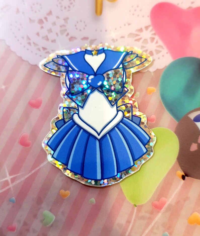 Sailor Moon Sailor Scout Fuku/uniform Sticker Regular - Etsy