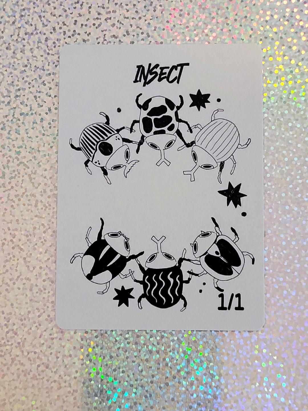 Magic the Gathering Insect Token 1/1 Circle of Beetles - Etsy