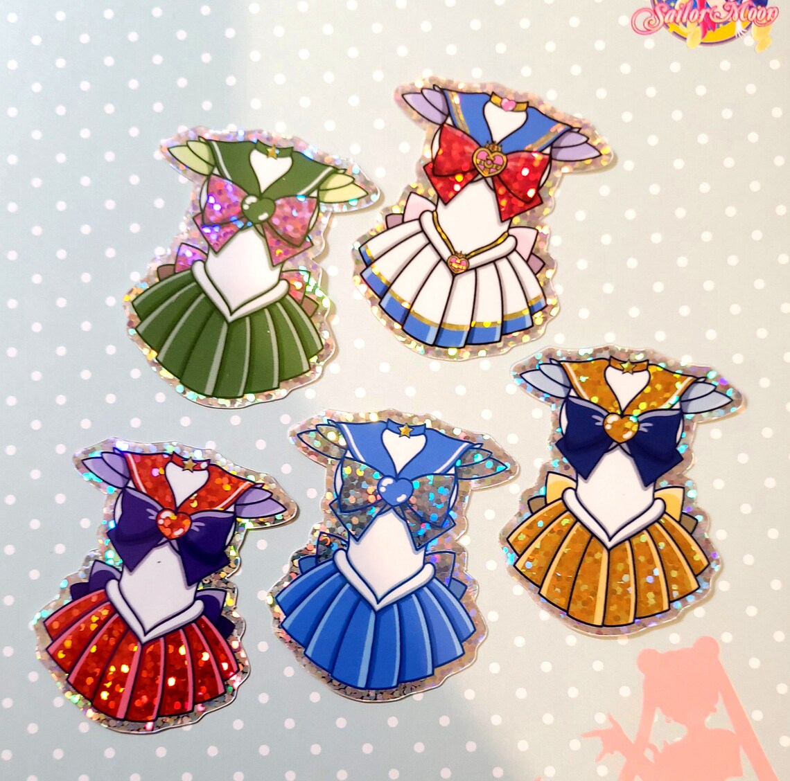 Sailor Moon Sailor Scout Fuku/uniform Sticker Regular - Etsy