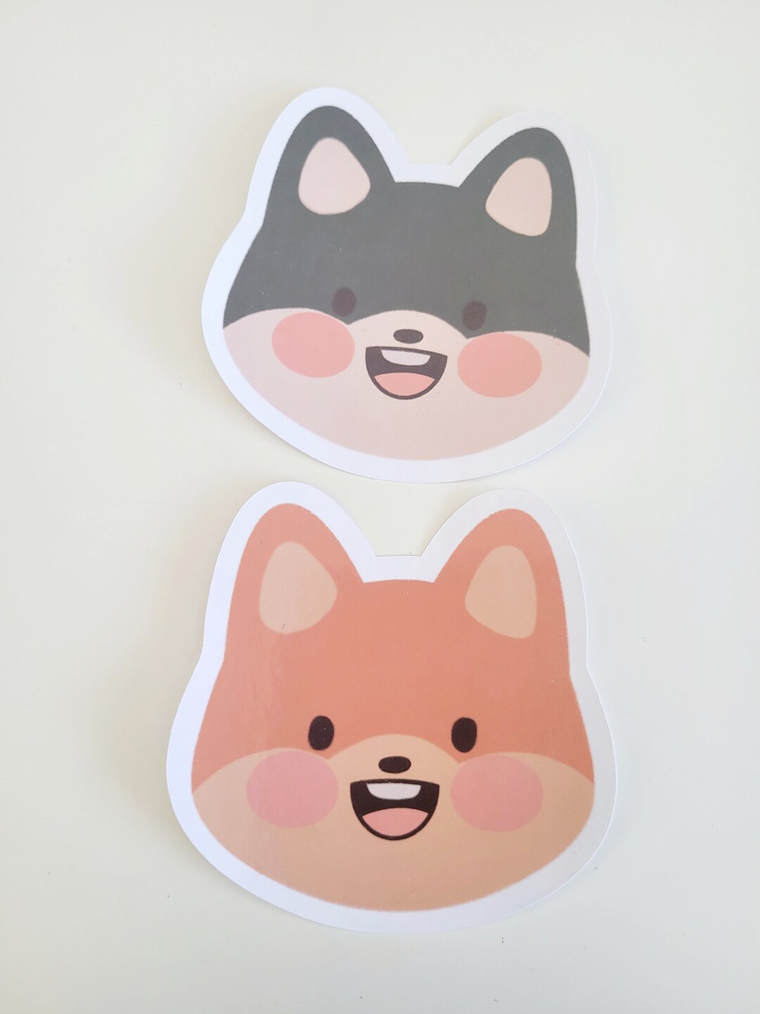 Kawaii Cute Happy Shiba Sticker - Etsy