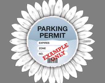 Flower Permit Holder - Etsy