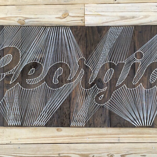 String Art Word - Etsy