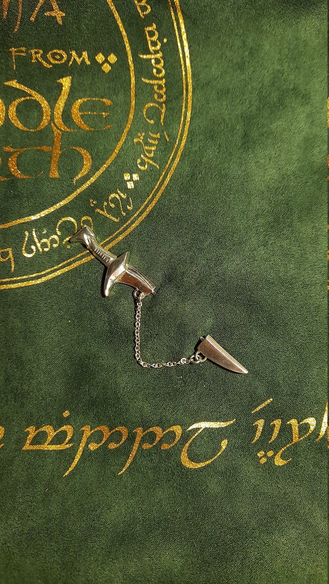 Orcrist Inspired Lord of the Rings Sword Brooch - Etsy