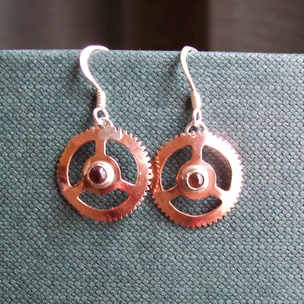Cog Earrings - Etsy