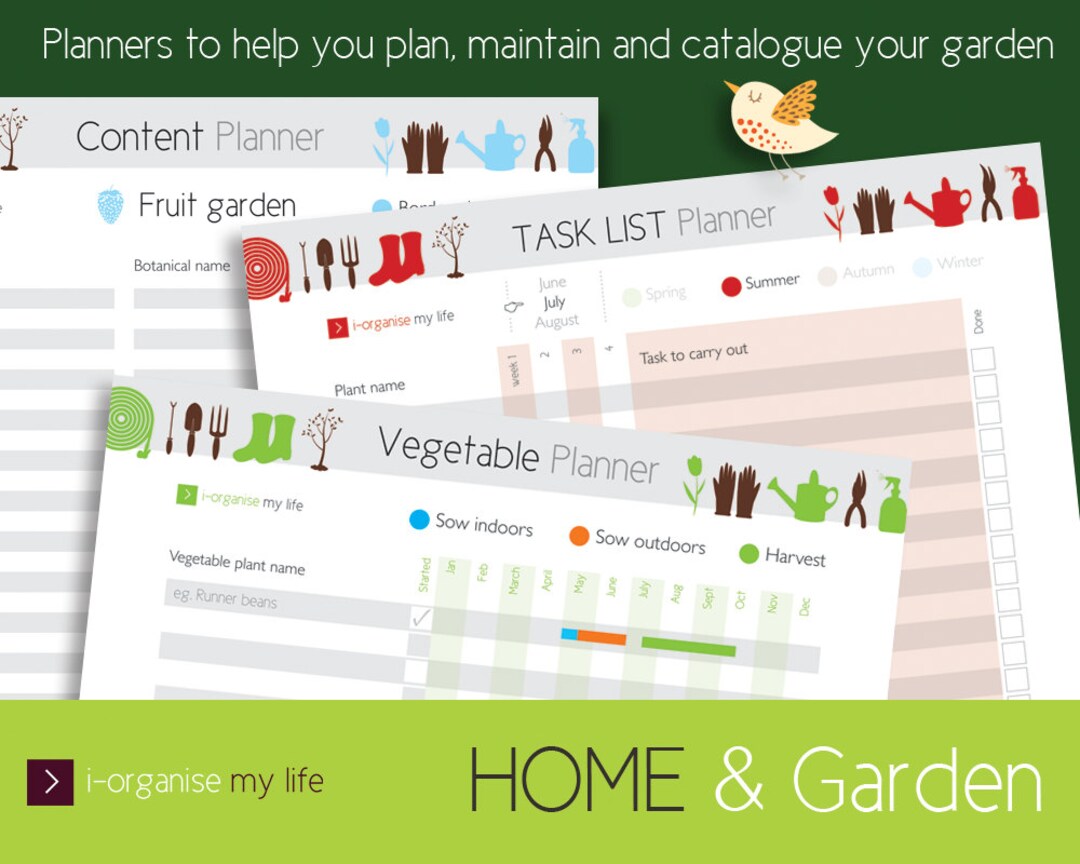 Garden Planner, Planting Planner, Task Planner, Season Planner ...