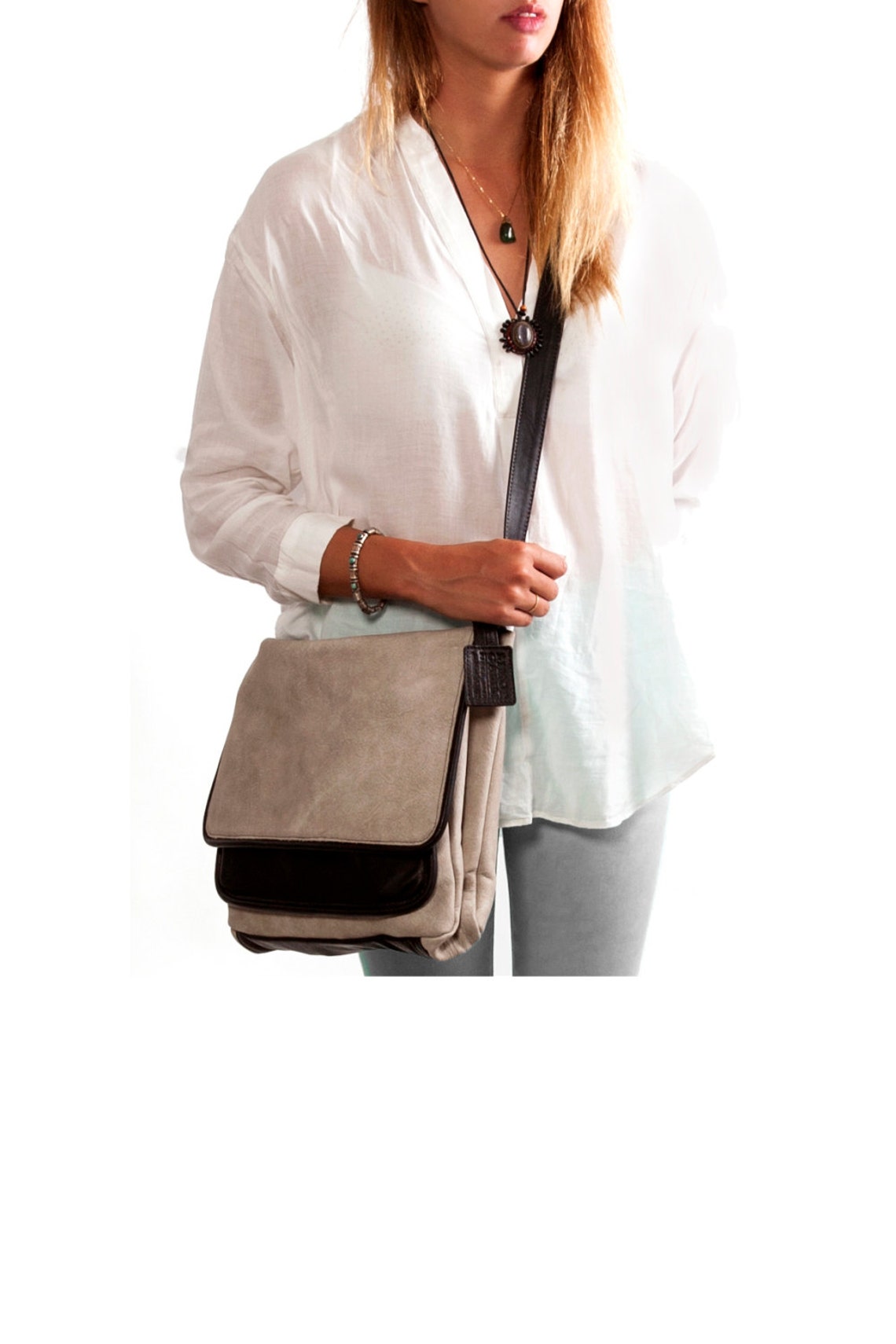 Soft Leather Messenger Bag Women Side Bag Leather Leather - Etsy