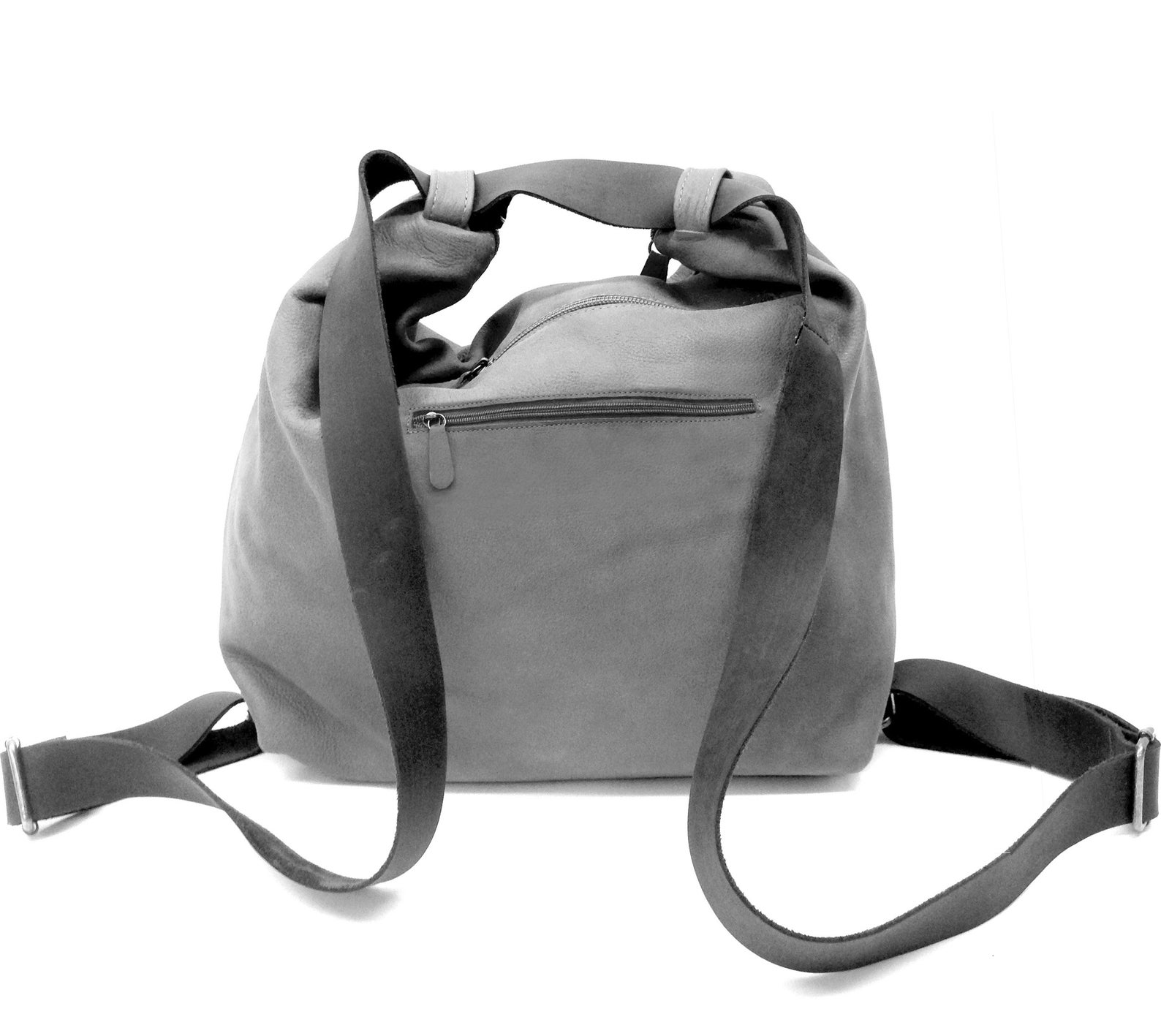 Leather Backpack Crossbody Convertible Backpack Purse Soft | Etsy