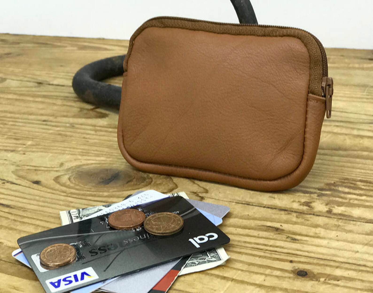 Small Wallet Coin Purse Credit Card Case Pouch Mens Coin - Etsy