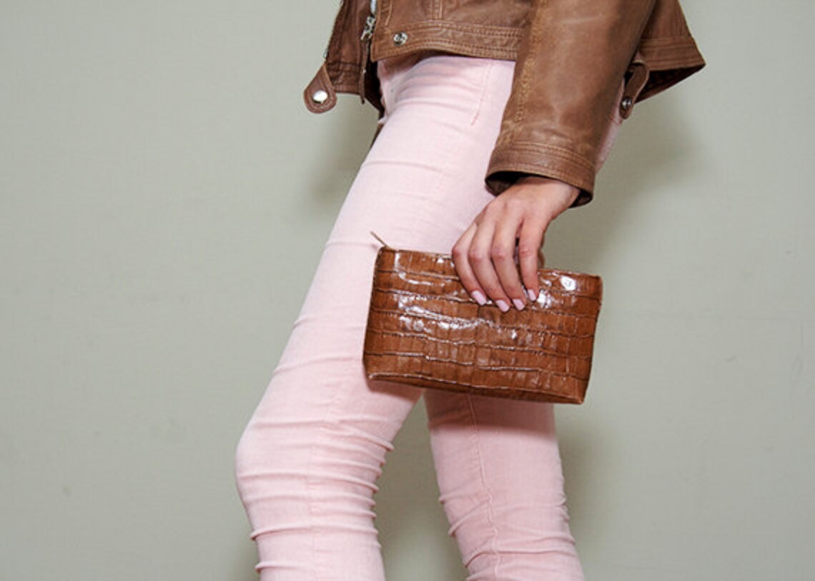 Small Red Leather Pouch Purse Small Leather Pouch Handmade | Etsy