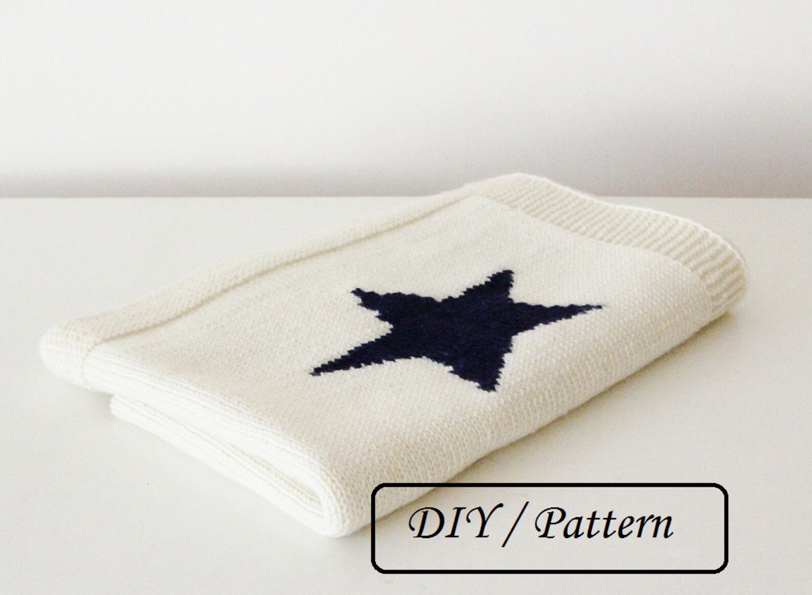 Baby Blanket PATTERN / Knit Baby Blanket PATTERN / Star Blanket ...
