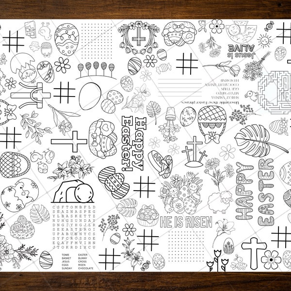 Easter Tablecloth - Etsy