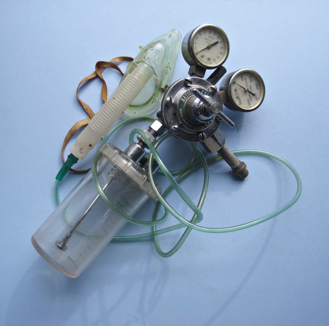 Anesthesia: 1950s Oxygen Regulator - Etsy