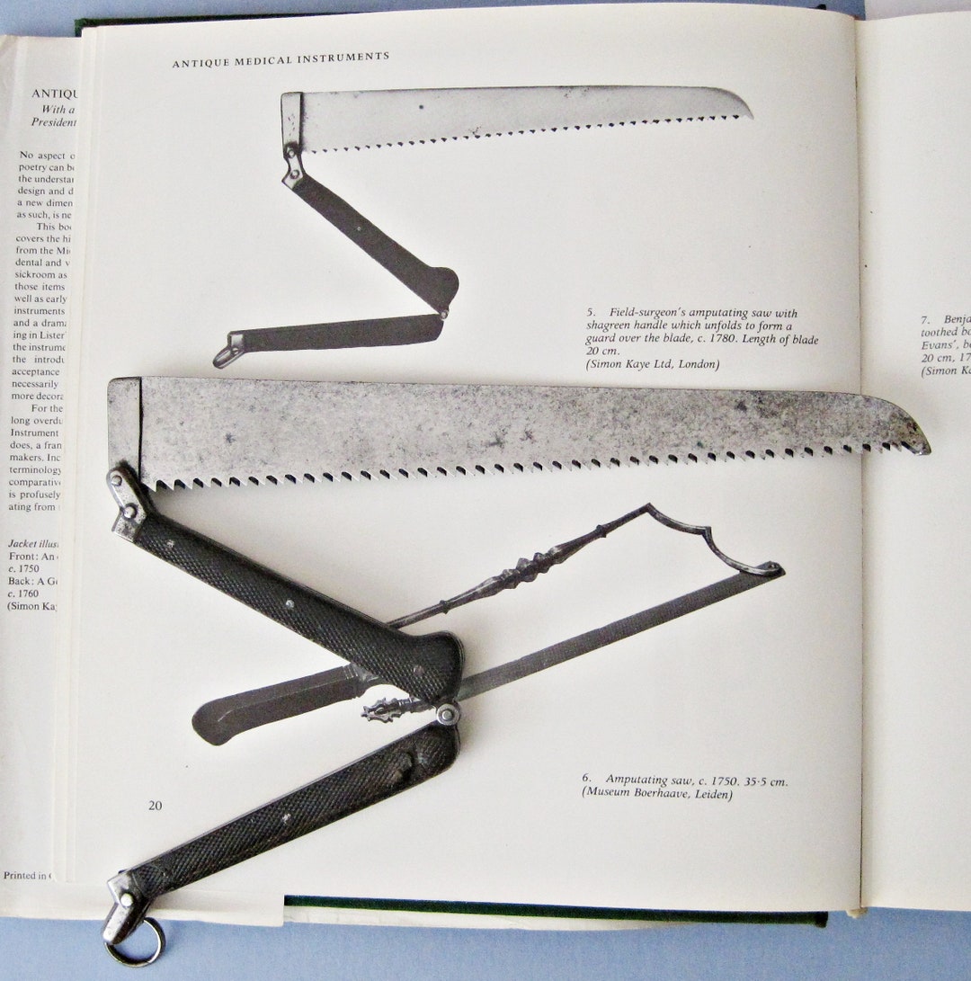German Field-surgeon’s Folding Amputation Saw - Etsy