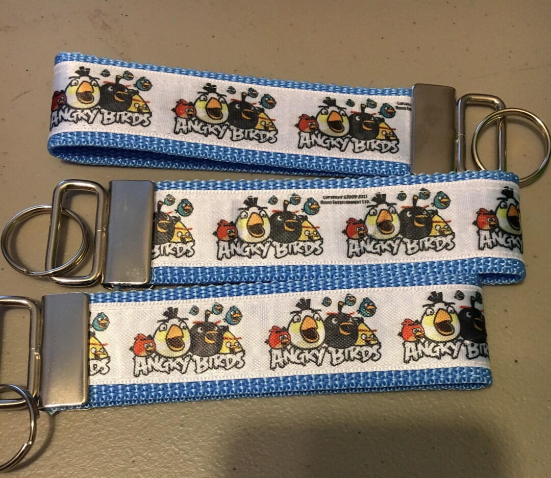 One Angry Birds Key Fobs - Etsy