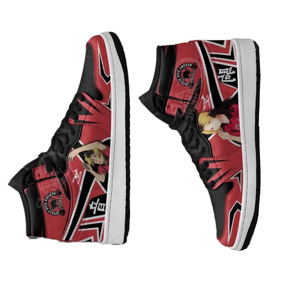 Nekoma Kenma Kozume Sneakers Anime Shoes - Etsy