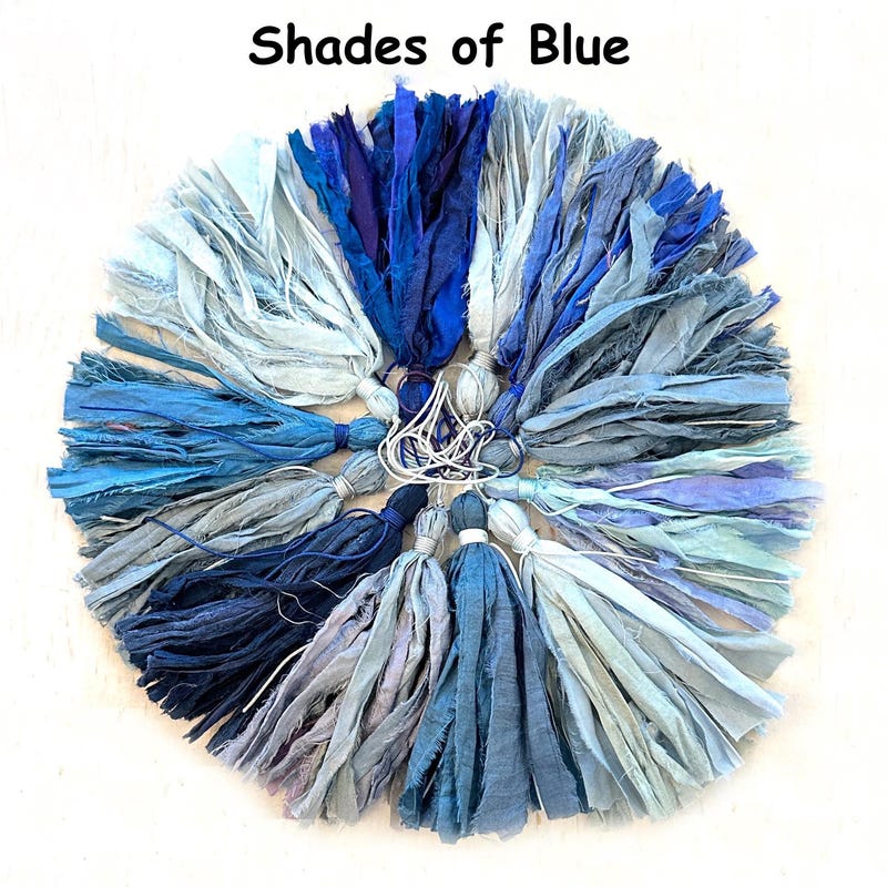 Shades of Blue Beads - Etsy