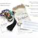 Mala for Calming - Amazonite Mala Beads - 108 Bead Mala Necklace - Rose ...