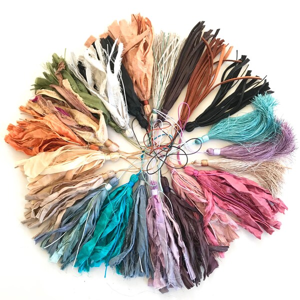 Sari Ribbon Necklace - Etsy