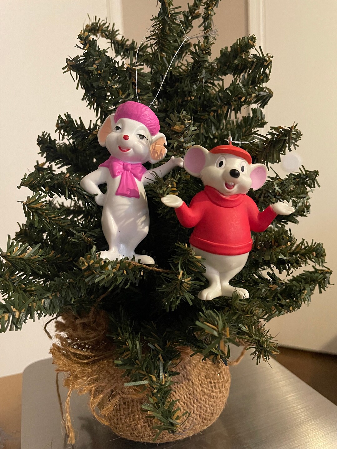 The Rescuers Disney Christmas Ornament Set - Etsy