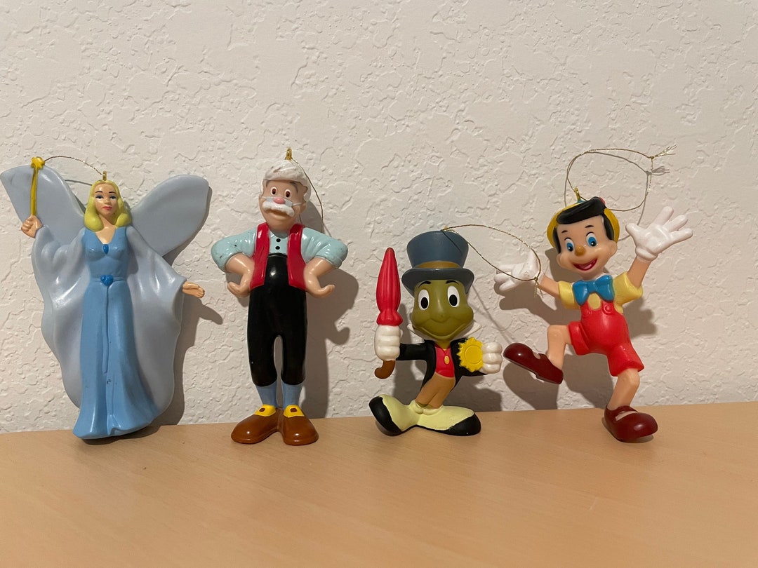 Pinocchio Christmas Ornament Set - Etsy