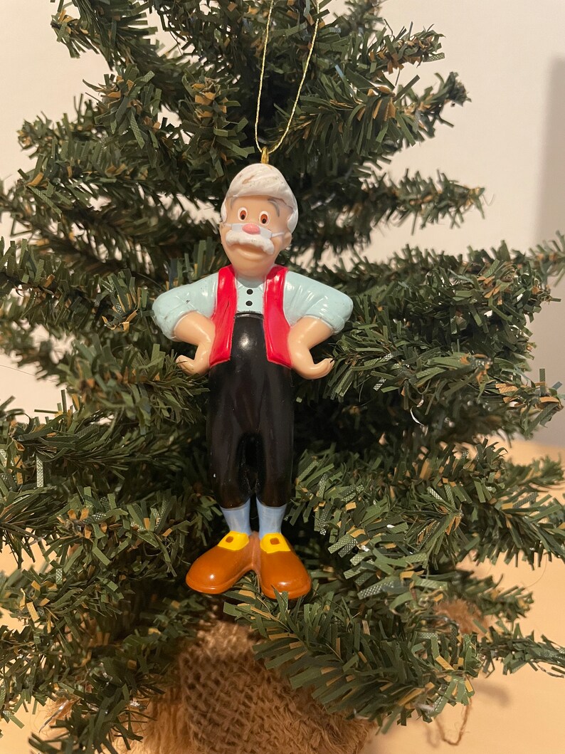 Pinocchio Christmas Ornament Set - Etsy