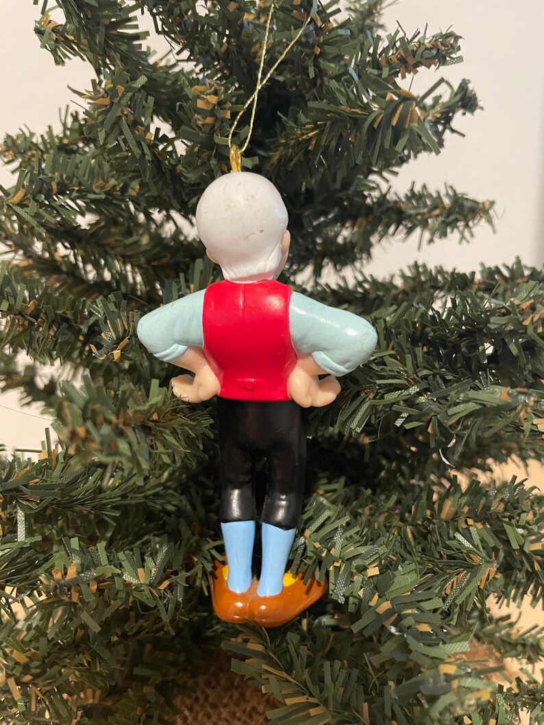 Pinocchio Christmas Ornament Set - Etsy