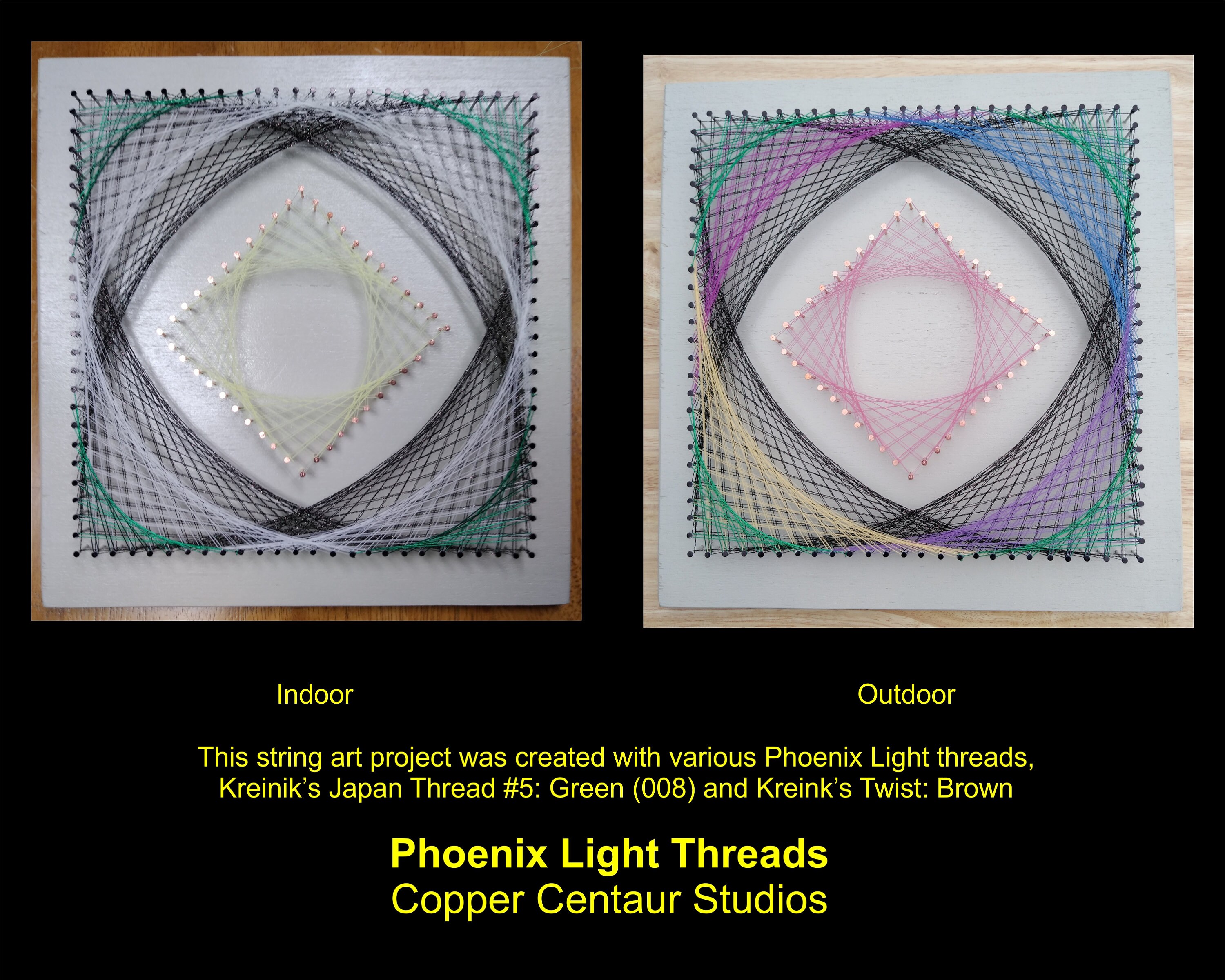 Phoenix Light UV ultra-violet Light Color-changing Thread | Etsy