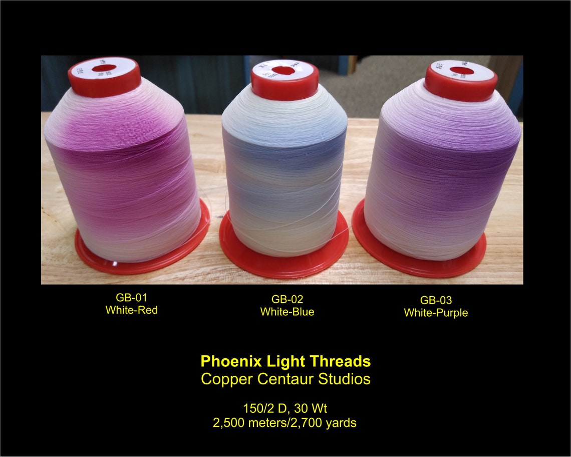 Phoenix Light UV ultra-violet Light Color-changing Thread | Etsy