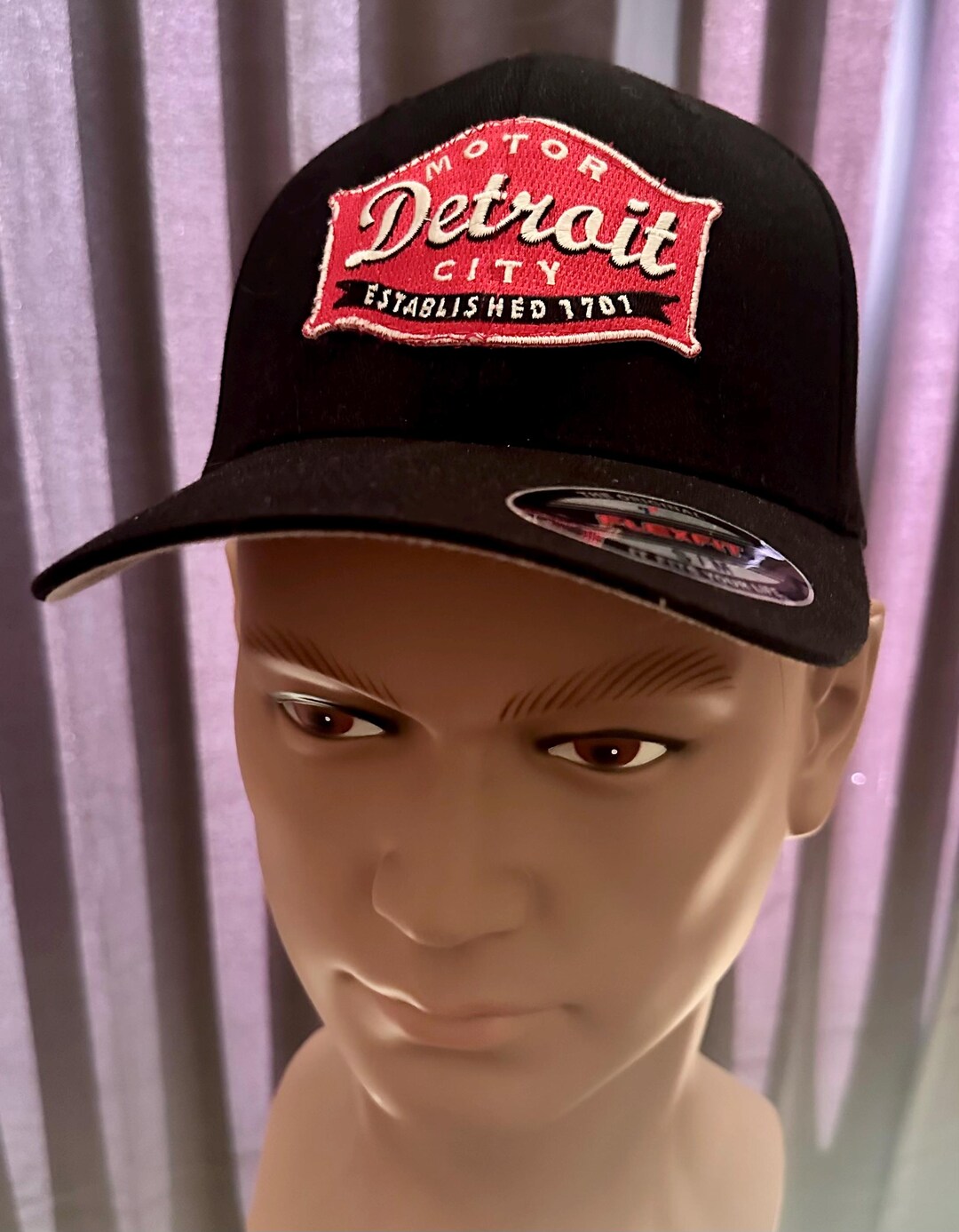 Detroit Rock City Rocker Custom/biker Baseball Cap S/M Flex Fit New - Etsy