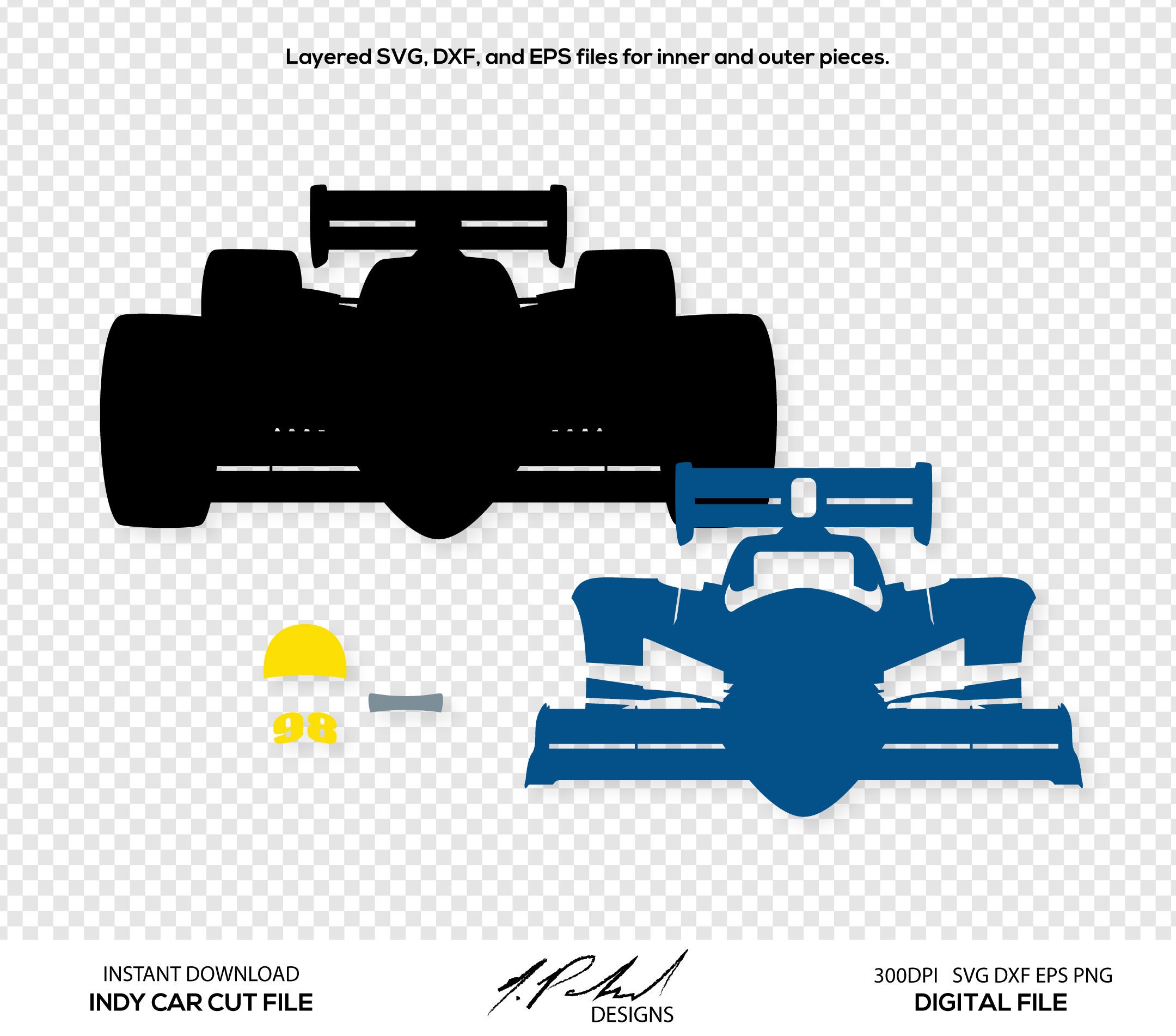Race Car Cut File Digital Files Race Car SVG Race Car - Etsy