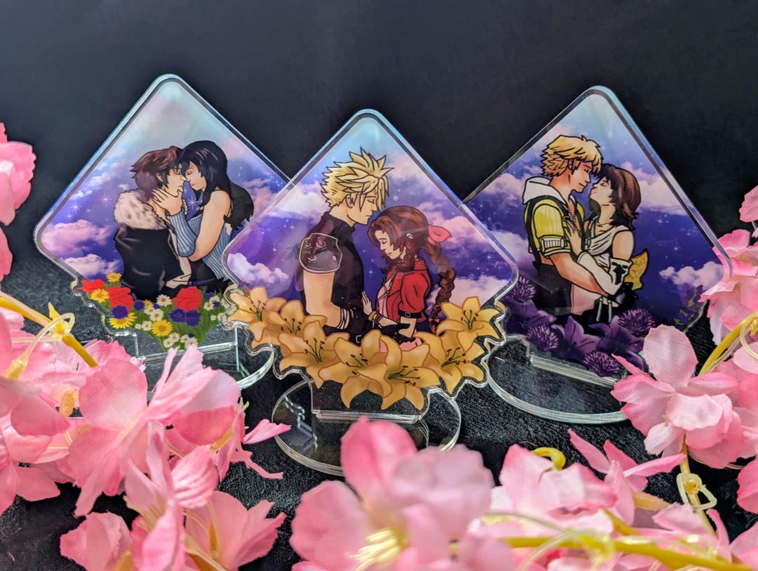 Final Fantasy Couple Acrylic Standees - Etsy