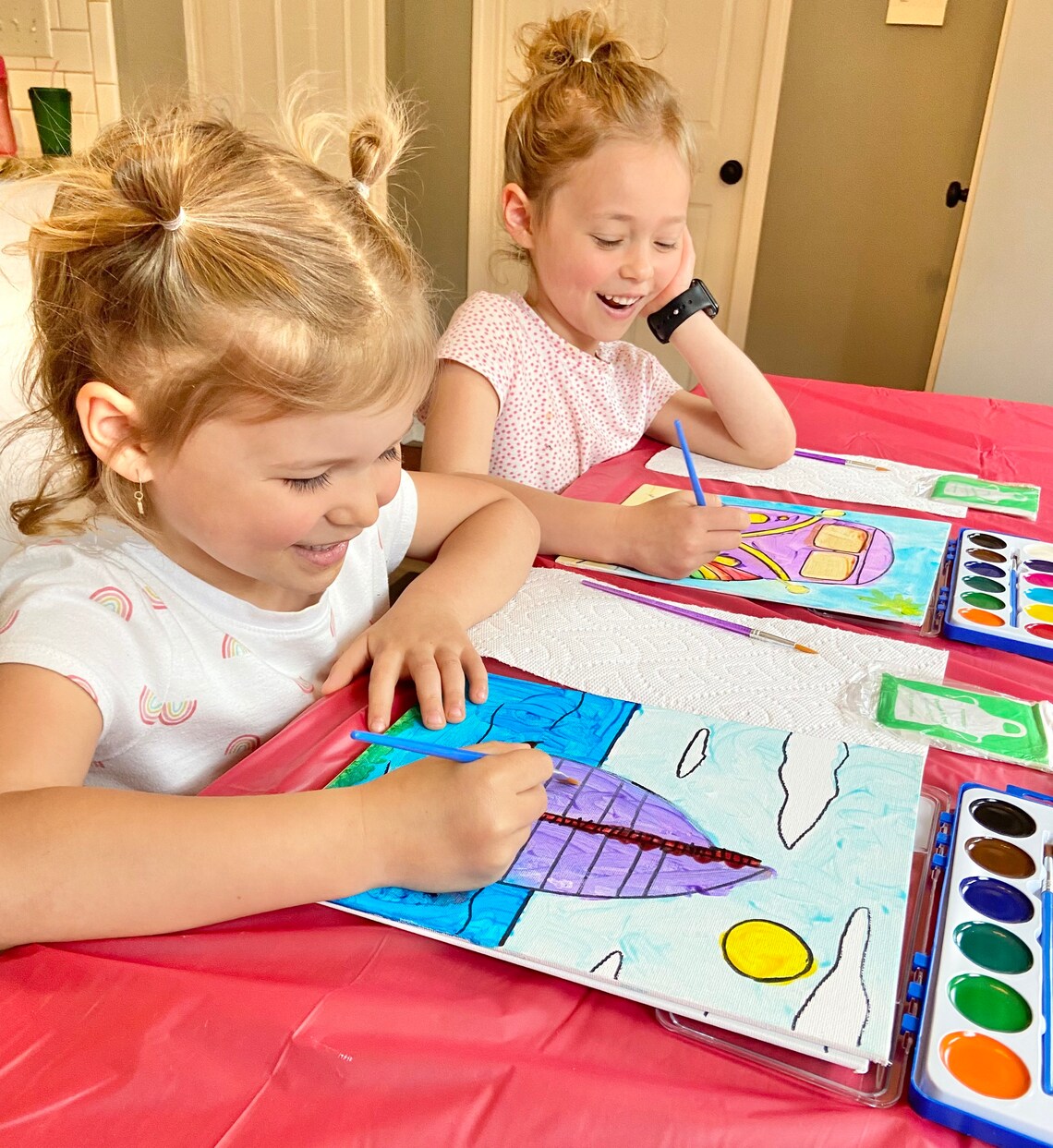 Kids Paint Party Kit!!! Includes Everything! Birthday Party Activity ...